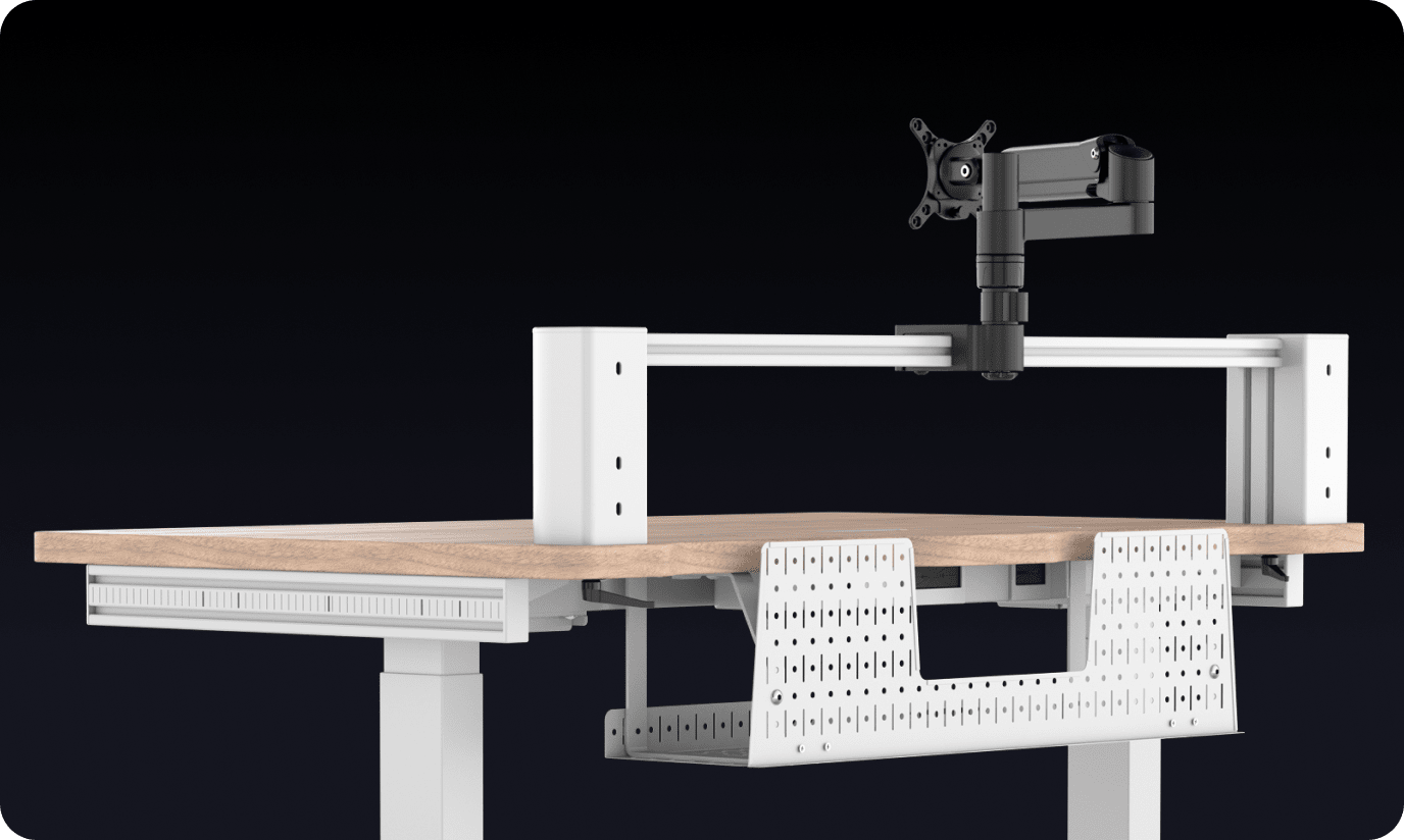 Platform:4 Elevate Desk——木质，浅松木色